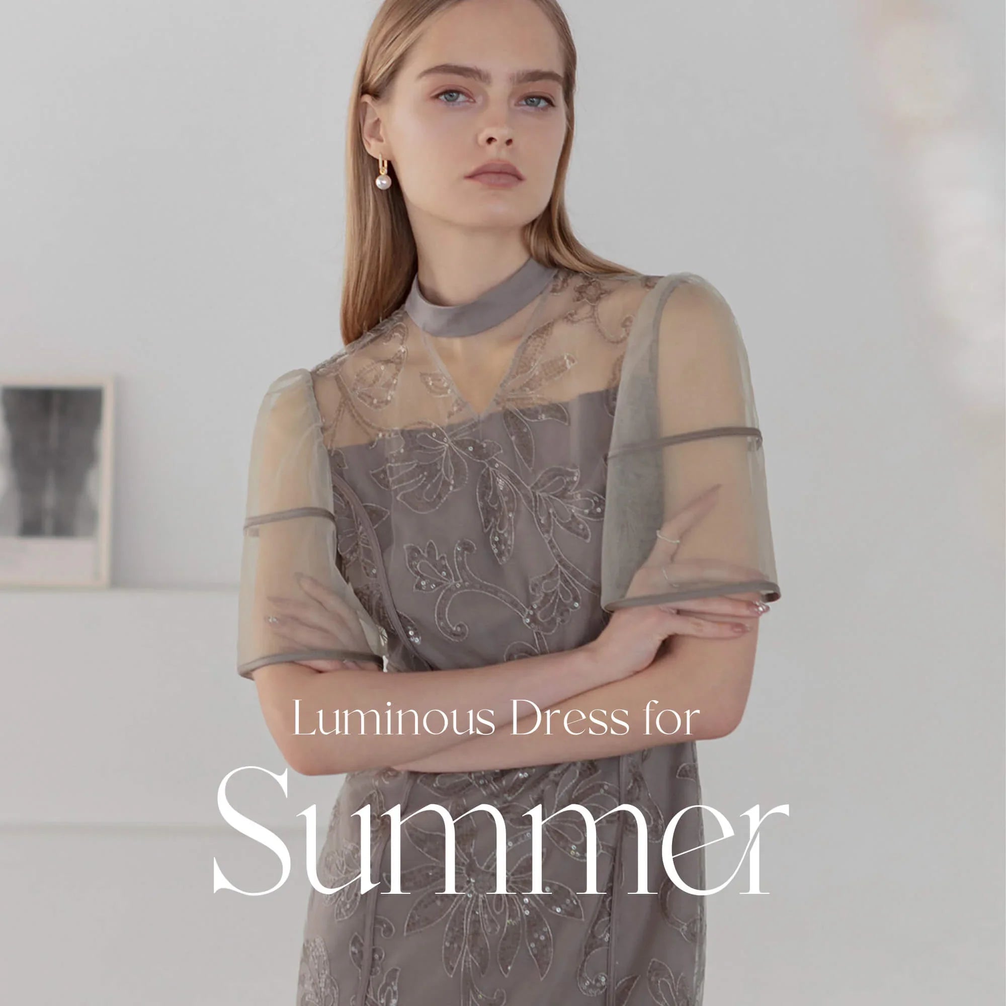 Luminous Dress for Summer